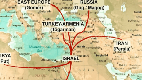 Map of Gog - From Book of Ezekiel to Present Day - Webcam Expo