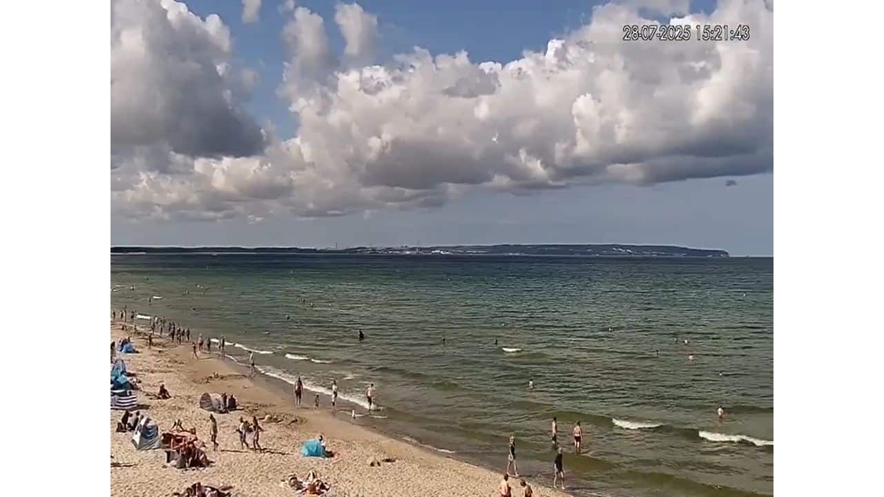 Live Webcam Binz, Germany - Pension Anker - Baltic Sea